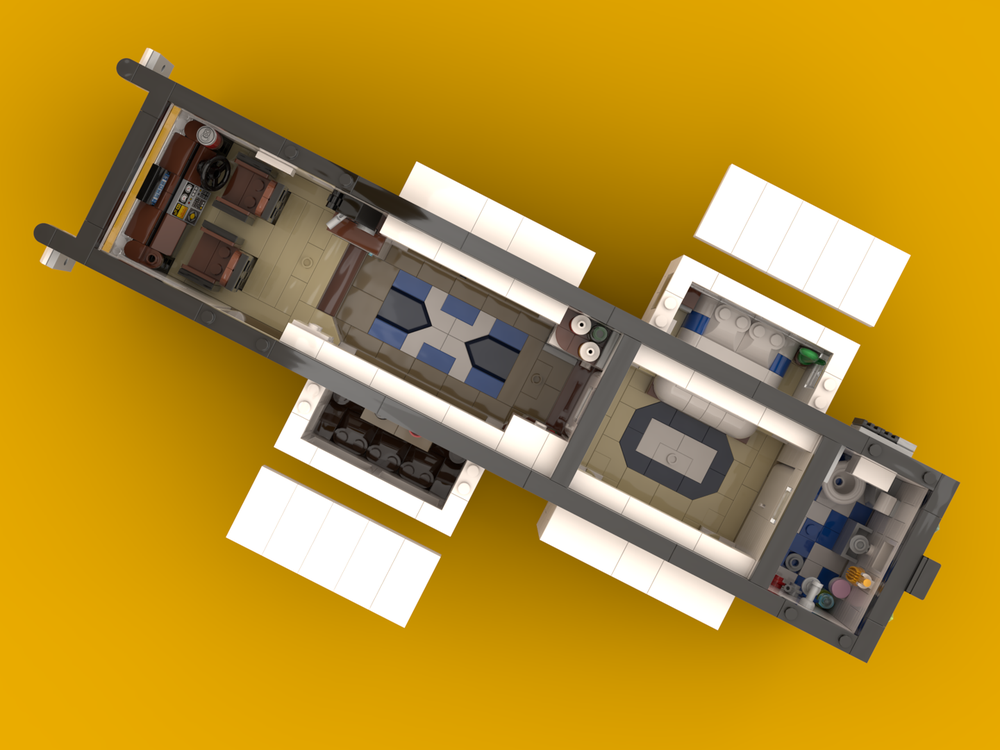 Lego Moc Luxury Motorhome With Slide Outs Minifig Scale By Ulix