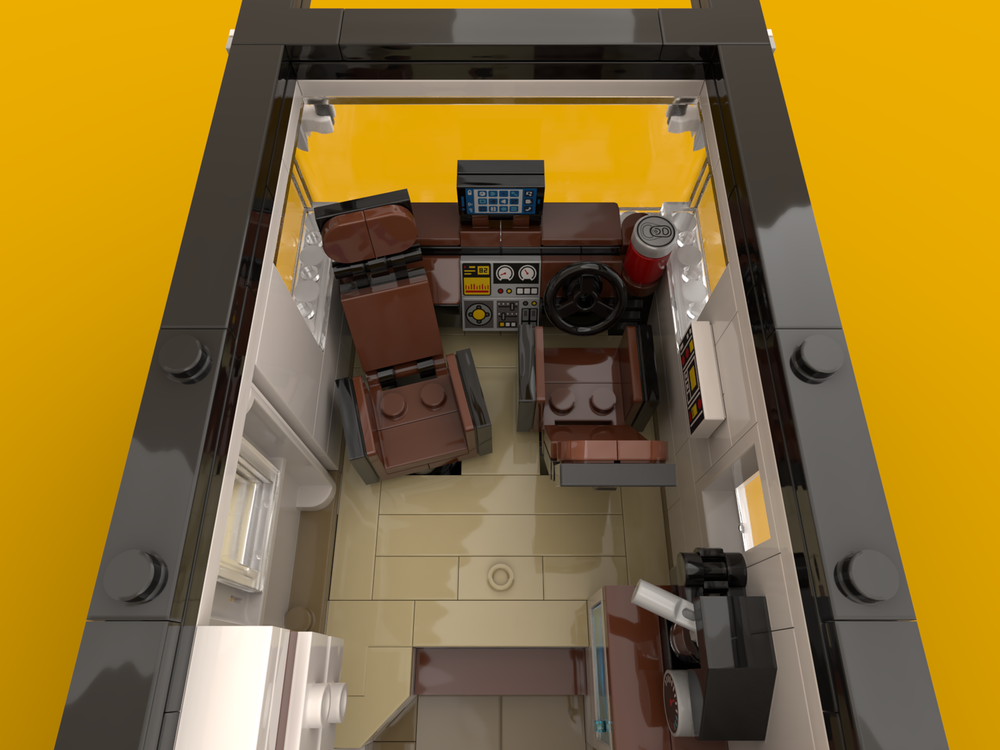 Lego Moc Luxury Motorhome With Slide Outs Minifig Scale By Ulix