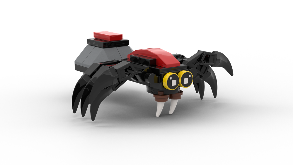 LEGO MOC Halloween spider. by bloco_de_ideias | Rebrickable - Build ...