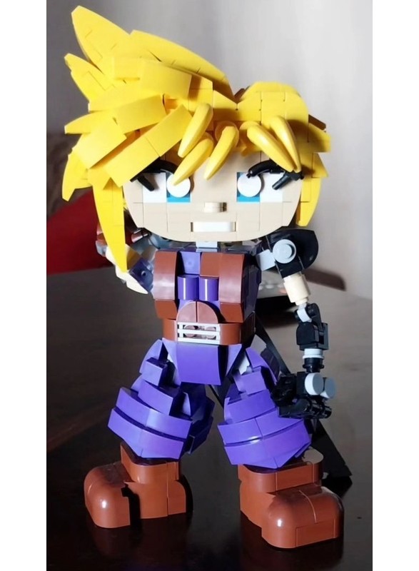 LEGO MOC BrickPop Cloud Strife -Final Fantasy VII- by Gabryboy80 ...