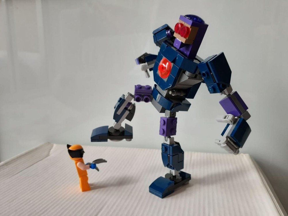 LEGO MOC Sentinel Robot by PRbrickbuilder | Rebrickable - Build with LEGO