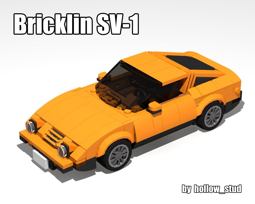 LEGO MOC Bricklin SV-1 by hollow_stud | Rebrickable - Build with LEGO