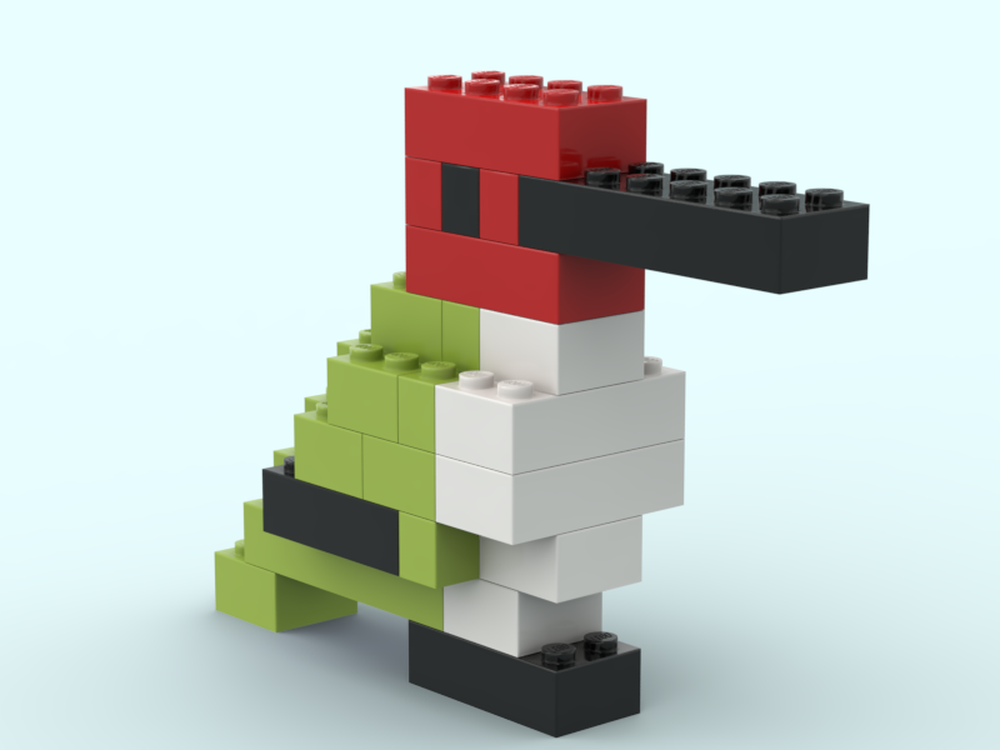 LEGO MOC 11030 Bee Hummingbird by Pikminfan67 | Rebrickable - Build ...