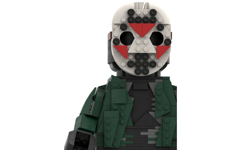 Lego Moc Up Scaled Lego Minifigure Friday The 13th Edition By