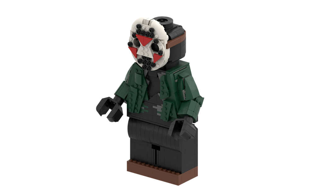 Lego Moc Up Scaled Lego Minifigure Friday The 13th Edition By