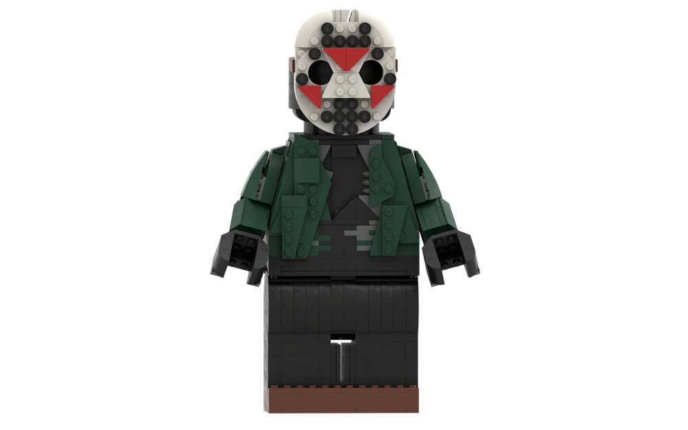 Lego Moc Up Scaled Lego Minifigure Friday The 13th Edition By