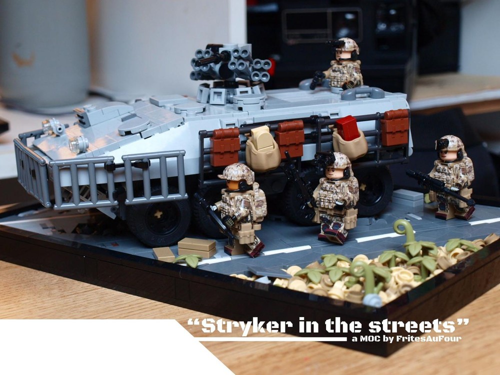 LEGO MOC Stryker in the streets - Diorama #1 by FritesAuFour ...