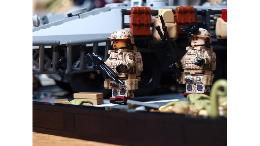 Lego Moc Stryker In The Streets Diorama 1 By Fritesaufour