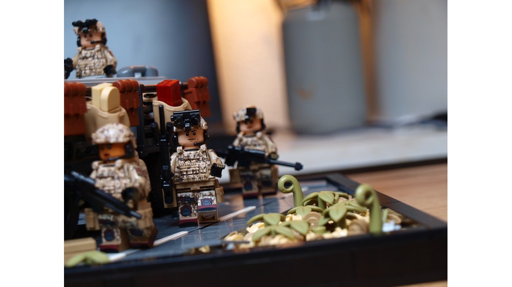 Lego Moc Stryker In The Streets Diorama 1 By Fritesaufour
