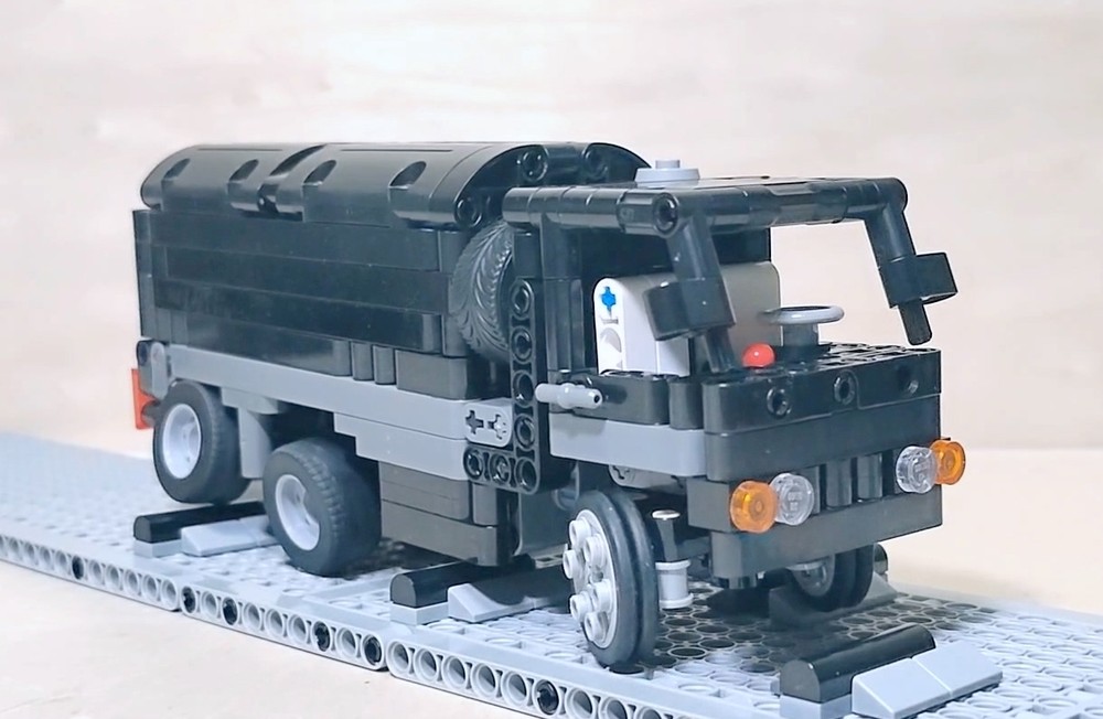 LEGO MOC-161189 mini RC container truck 6x4 by duhao1984 | Rebrickable ...