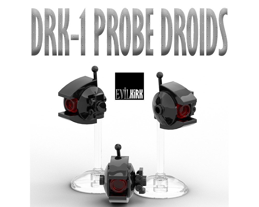 LEGO MOC DRK-1 'Dark Eye' Probe Droids (Sith Seeker Droids) by evilkirk ...