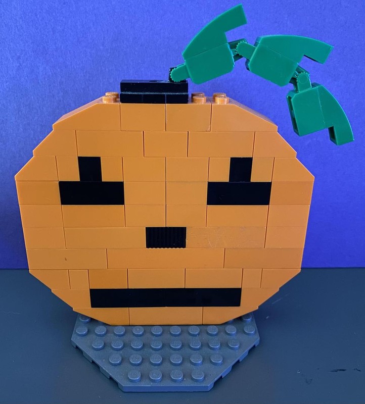 LEGO MOC Pumpkin jack-o-lantern by michaeljamesdoria | Rebrickable ...