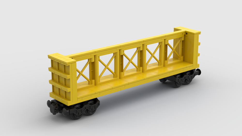 LEGO MOC Centerbeam Train Wagon by MCC_2343 | Rebrickable - Build with LEGO