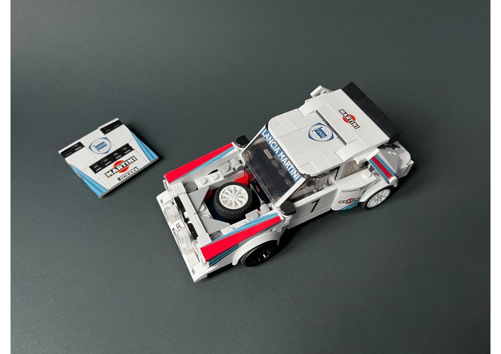 LEGO MOC Lancia Delta S4 - Speed Champions 8 Studs wide by AbFab74 ...