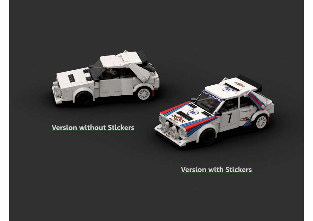 LEGO MOC Lancia Delta S4 - Speed Champions 8 Studs wide by AbFab74 ...