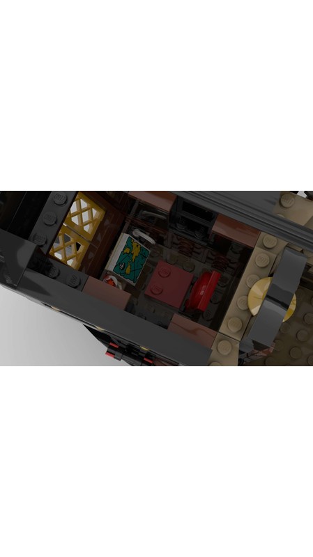 LEGO MOC Small Pirate Ship/ Brig v2.0 by itnael | Rebrickable - Build ...