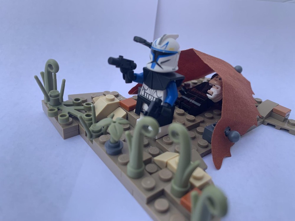 LEGO MOC Jedi Crash by Ninja_Bricks_Studios | Rebrickable - Build with LEGO