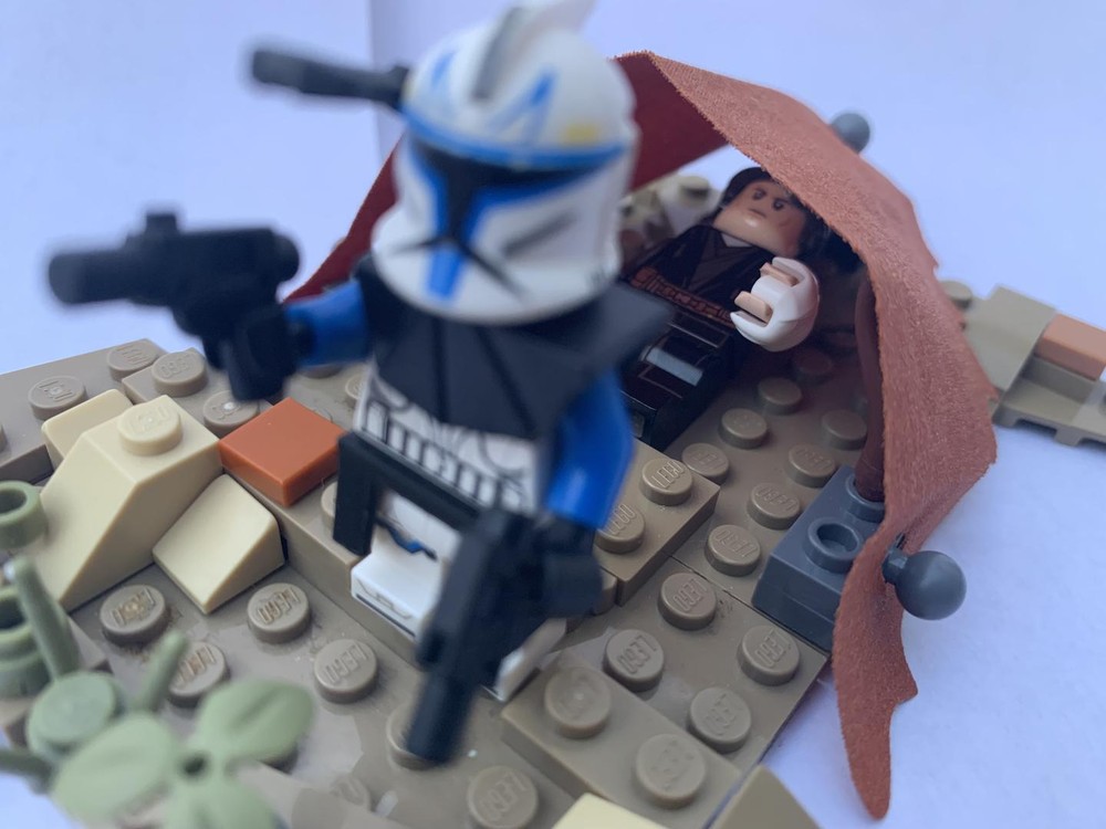 LEGO MOC Jedi Crash by Ninja_Bricks_Studios | Rebrickable - Build with LEGO