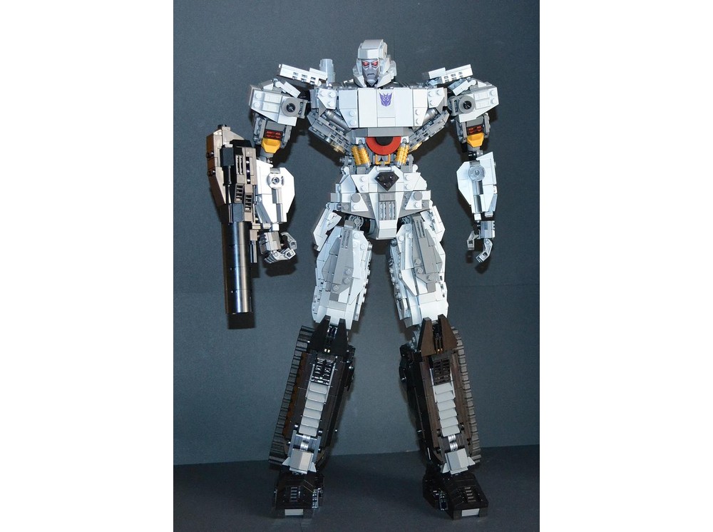 Lego Moc Megatron Transformers By Blazemocs Rebrickable Build