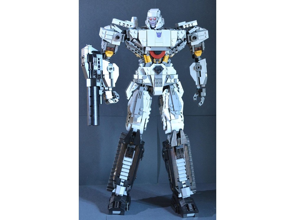 Lego Moc Megatron Transformers By Blazemocs Rebrickable Build