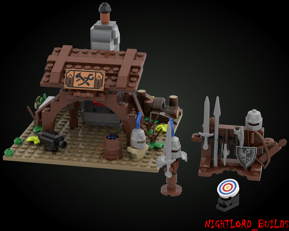 Lego Moc Medieval Village Pack 2 21325 Alt Build By Nightlord