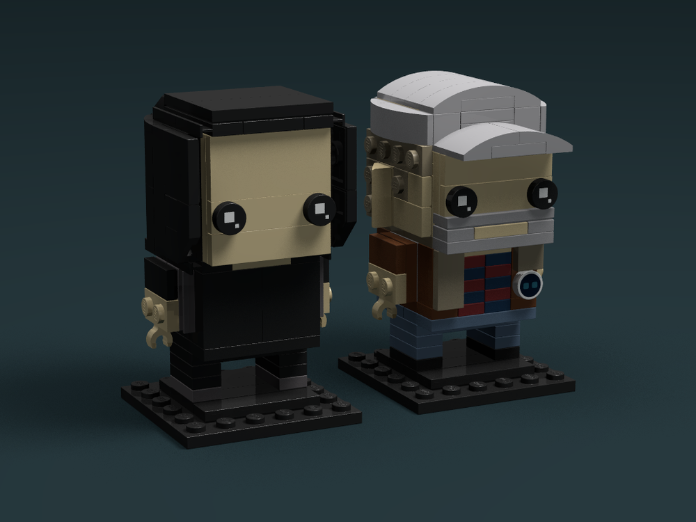 LEGO MOC Mr Robot and Elliot Alderson by Avocados | Rebrickable - Build ...