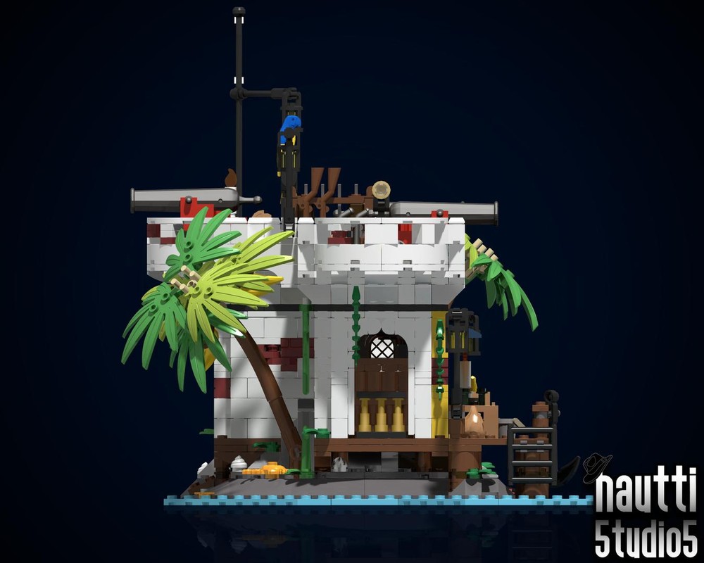 LEGO MOC Lagoon Lock-Up (6267 REMAKE) by hautti5 | Rebrickable - Build ...