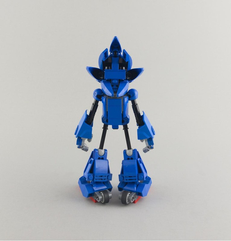 LEGO MOC Mecha Sonic Mk. II by optimus-convoy | Rebrickable - Build ...