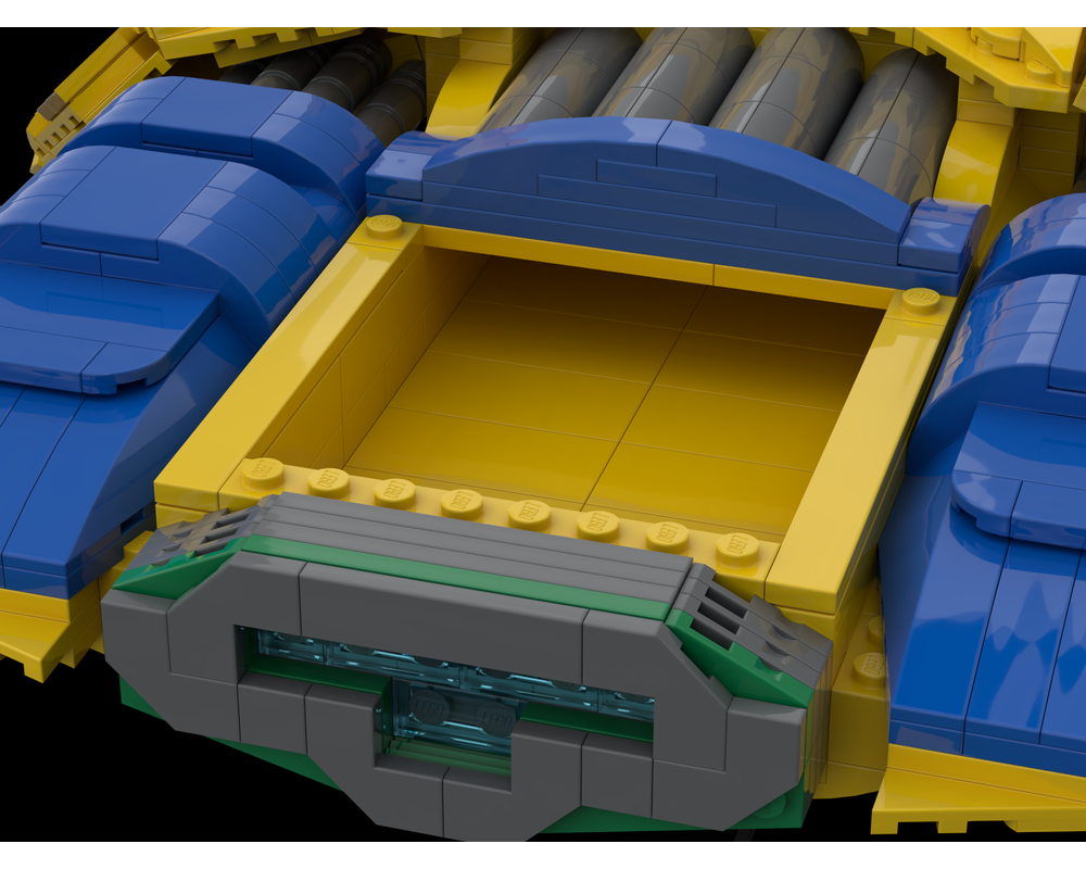 LEGO MOC Protoss Shuttle by magurean.paul | Rebrickable - Build with LEGO