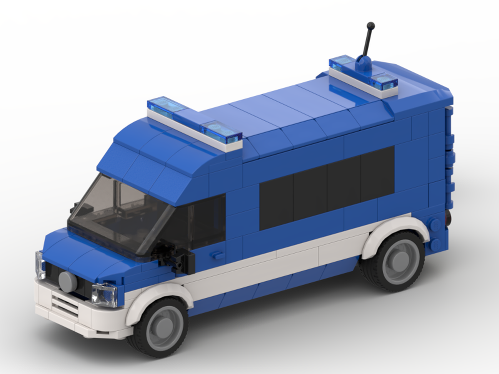 LEGO MOC THW ELW1 Mercedes Sprinter by ole.828 | Rebrickable - Build ...