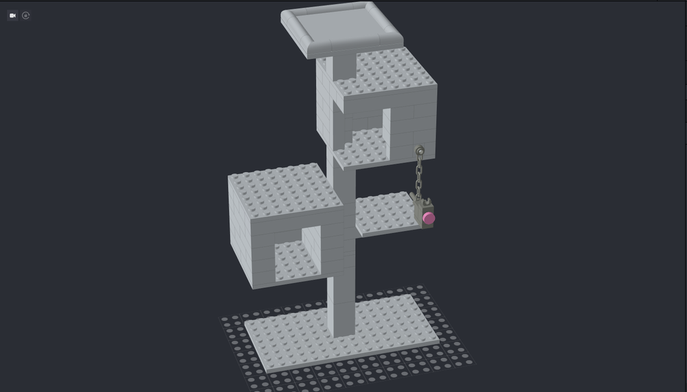 LEGO MOC Cat Tower by cqwertybunny | Rebrickable - Build with LEGO