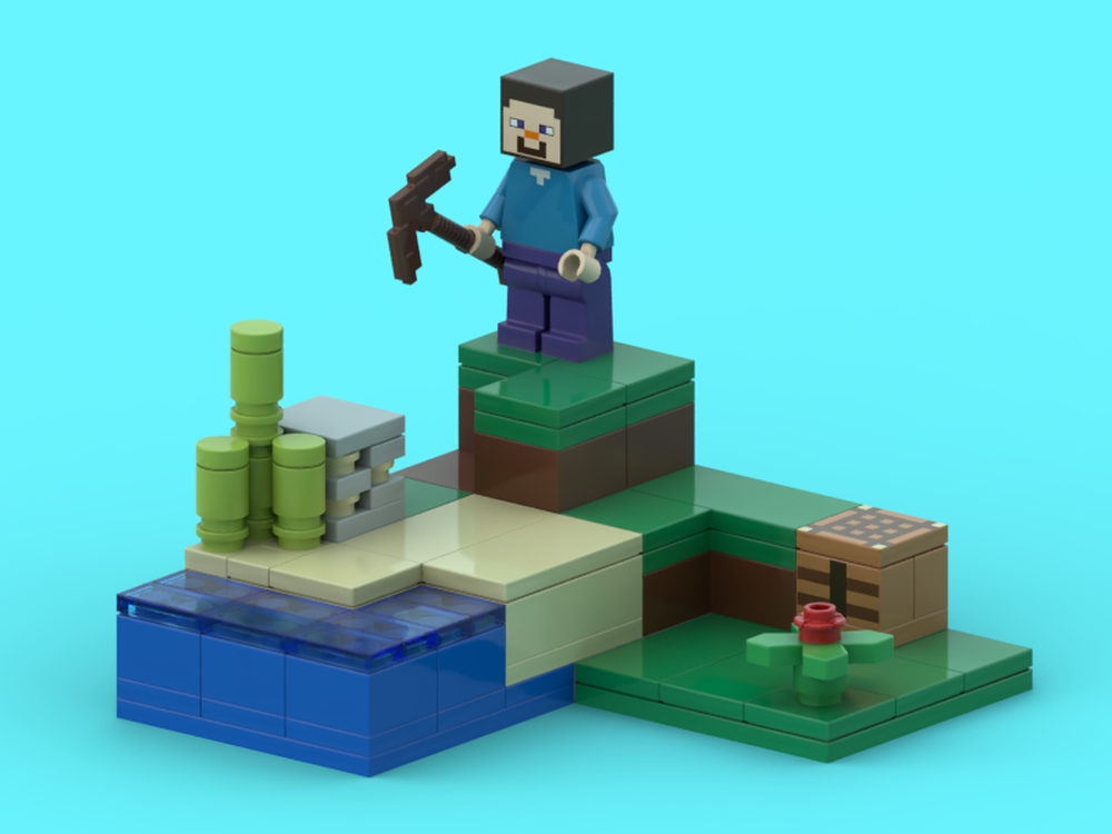 LEGO MOC Block Accurate - The Creeper Ambush 21177 V2 by LegacyLego ...