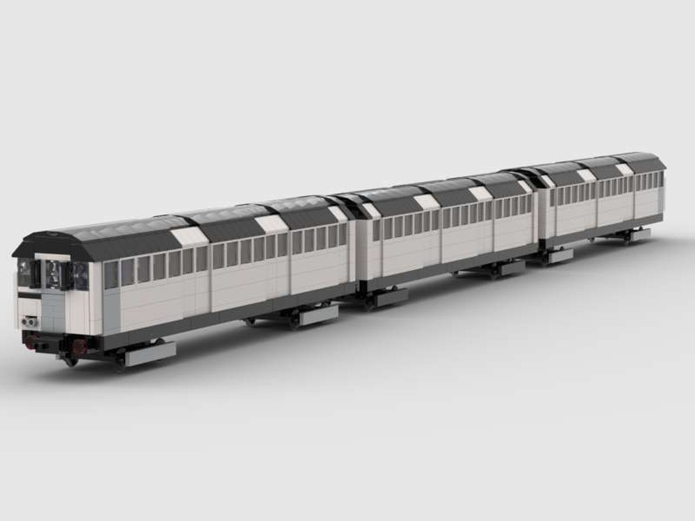 LEGO MOC 1959 Stock Tube Train by MOCerhead | Rebrickable - Build with LEGO