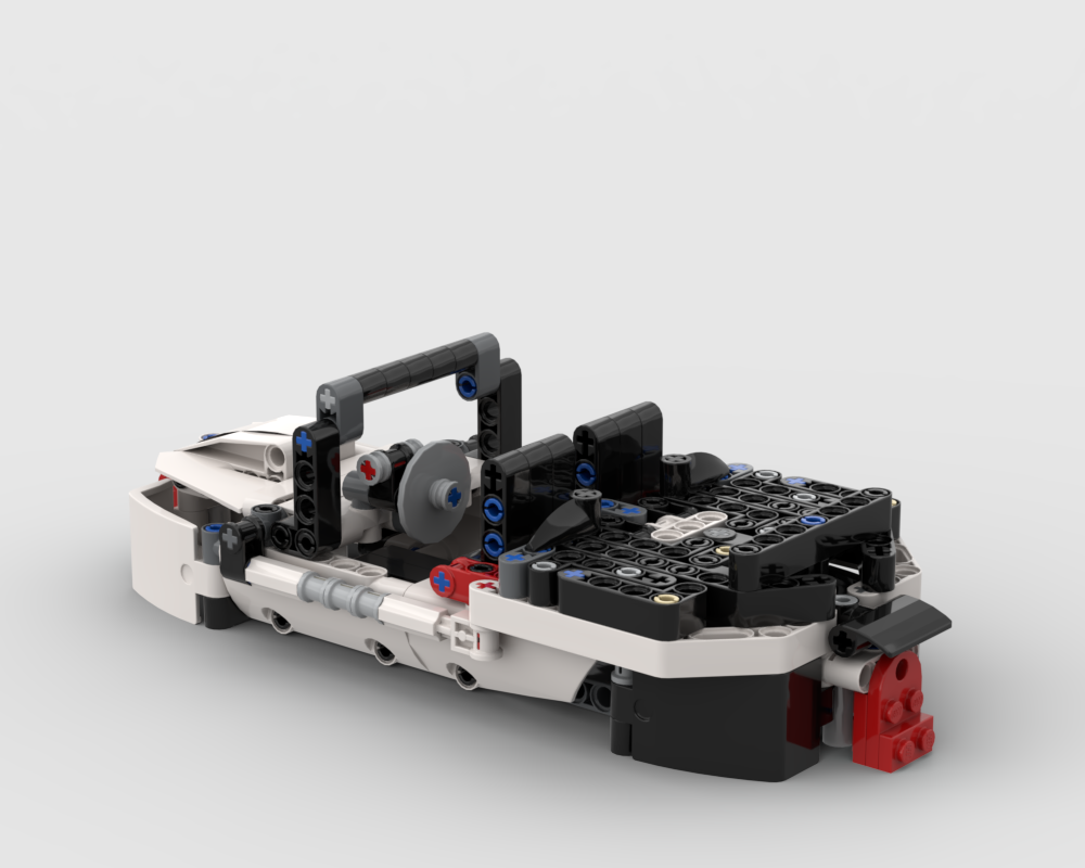 Lego Moc Speed Boat 42150 Alternative By Erikgs Rebrickable Build