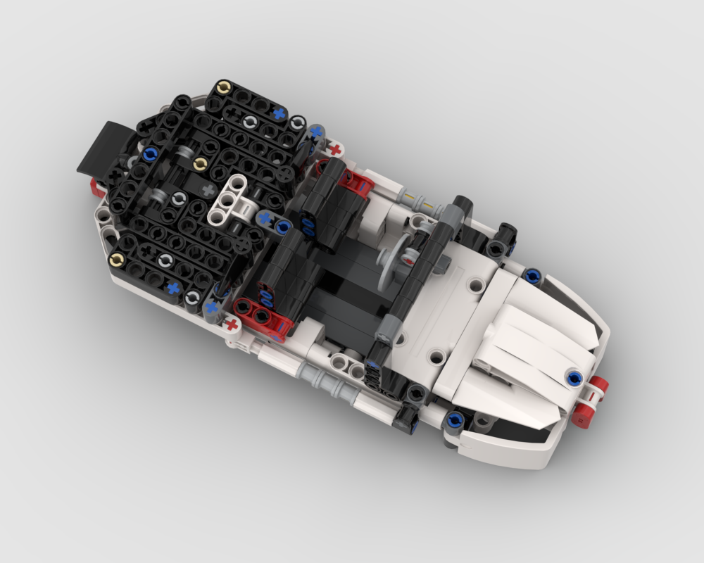Lego Moc Speed Boat 42150 Alternative By Erikgs Rebrickable Build