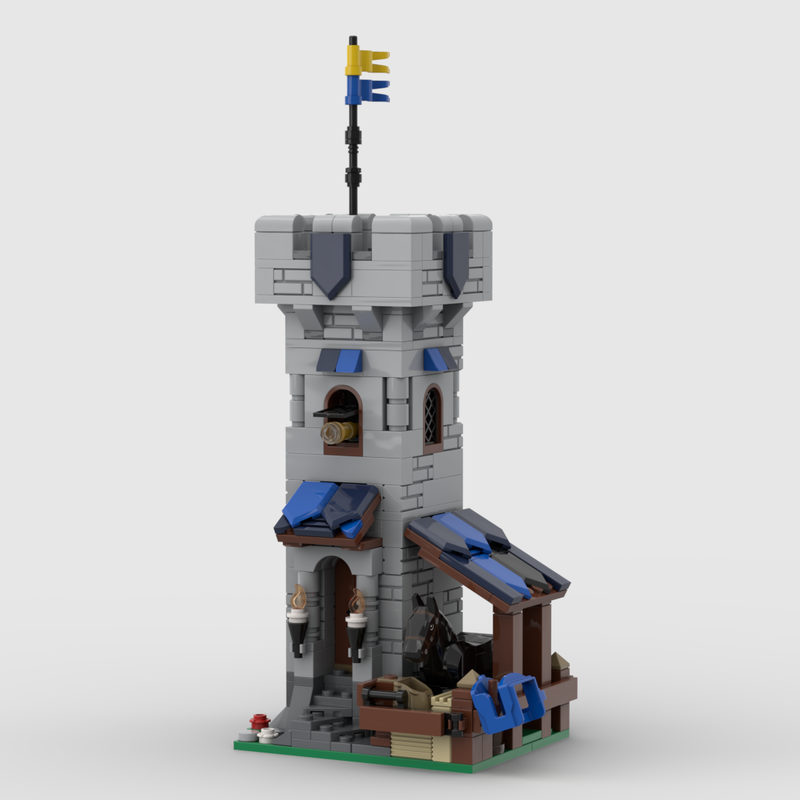 LEGO MOC 3 in 1 Watchtower by MidiBricks | Rebrickable - Build with LEGO