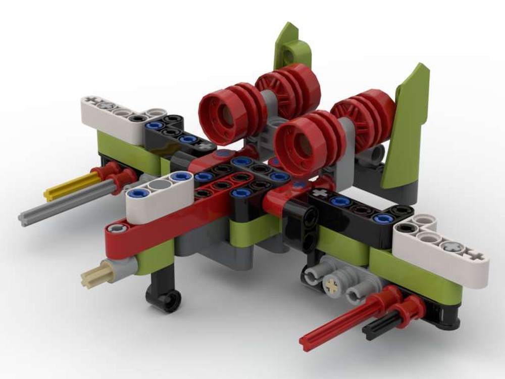 LEGO MOC 42102 A-10 Thunderbolt (''Warthog'') by meregt | Rebrickable ...