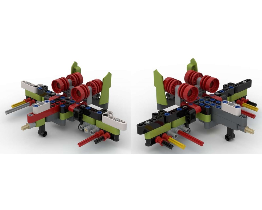 LEGO MOC 42102 A-10 Thunderbolt (''Warthog'') by meregt | Rebrickable ...