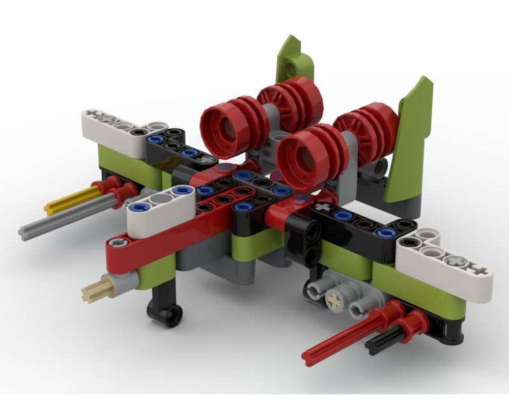 LEGO MOC 42102 A-10 Thunderbolt (''Warthog'') by meregt | Rebrickable ...