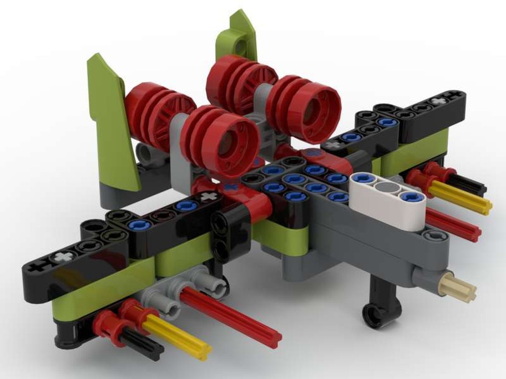 LEGO MOC A-10 Thunderbolt (''Warthog'') [42102-1] by meregt ...