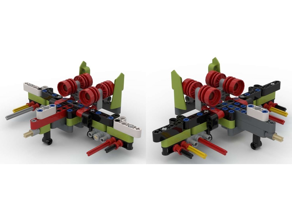 LEGO MOC A-10 Thunderbolt (''Warthog'') [42102-1] by meregt ...