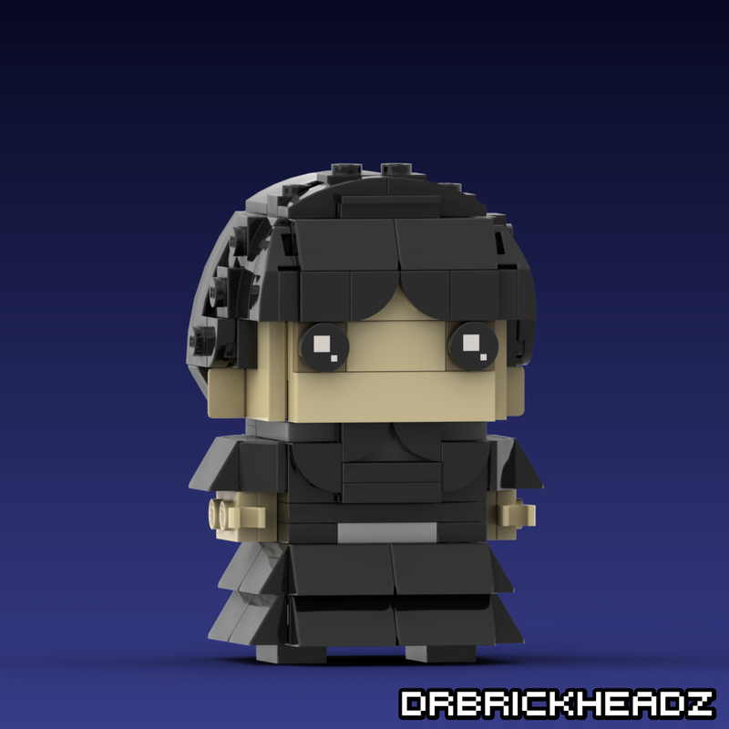 LEGO MOC Wednesday Addams (Rave'N) Brickheadz by DrBrickheadz ...