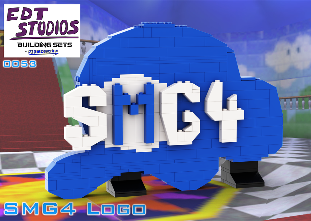 LEGO MOC-161355 SMG4 Logo by D10MegasXLR | Rebrickable - Build with LEGO