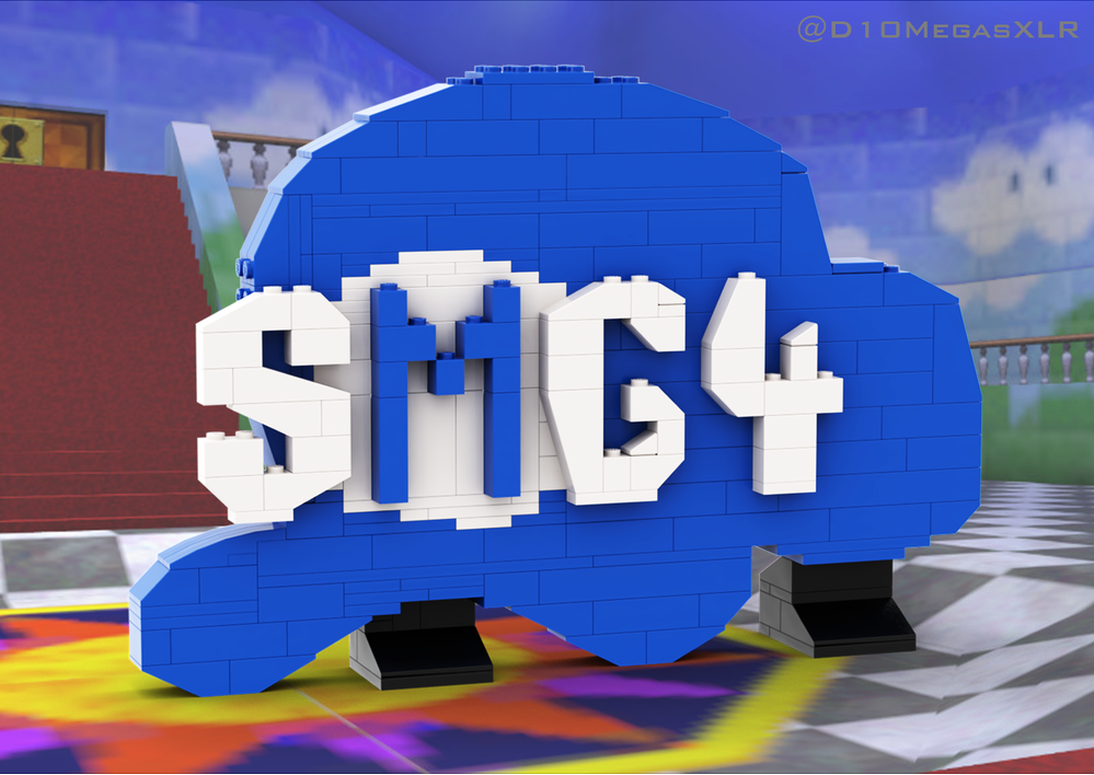 LEGO MOC SMG4 Logo by D10MegasXLR | Rebrickable - Build with LEGO