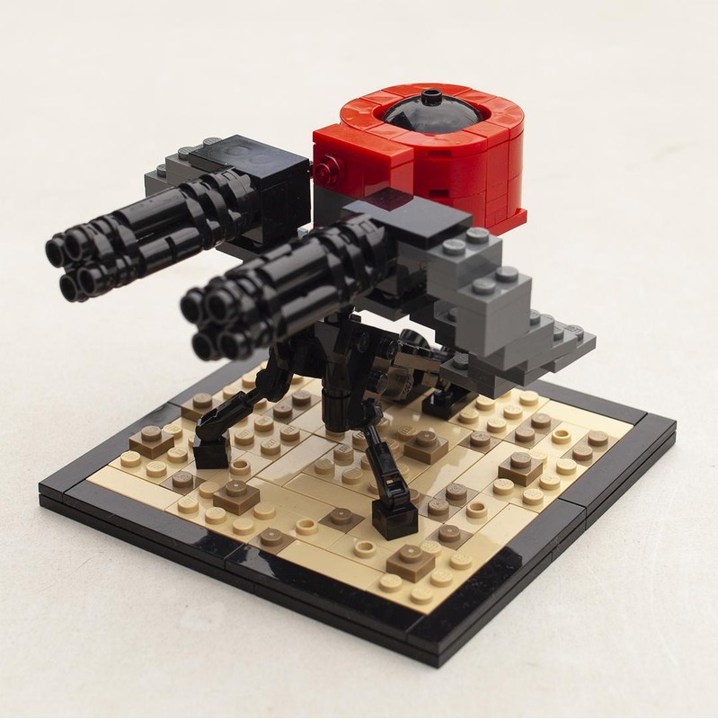 LEGO MOC Sentry TF2 by Huemus | Rebrickable - Build with LEGO