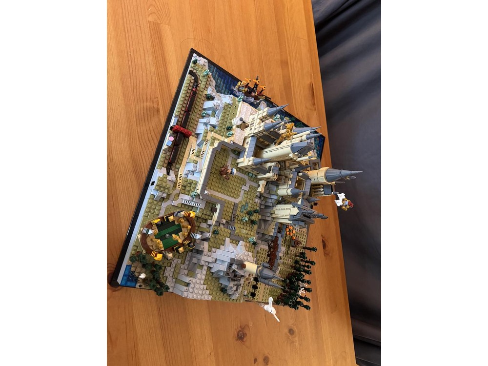 Lego Moc Wizard Castle And Ground 76419 Expansion By Wirendra