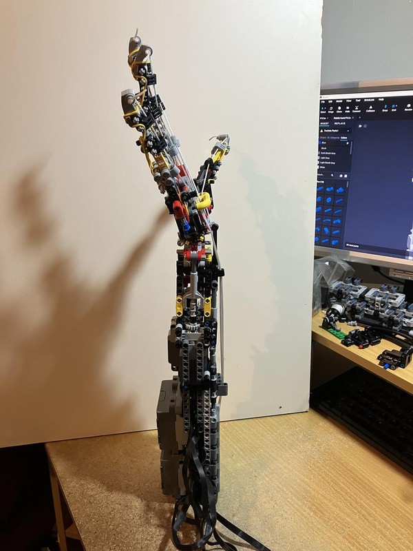 Lego Moc Robotic Hand By Smudge Rebrickable Build With Lego