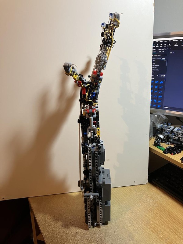 Lego Moc Robotic Hand By Smudge Rebrickable Build With Lego