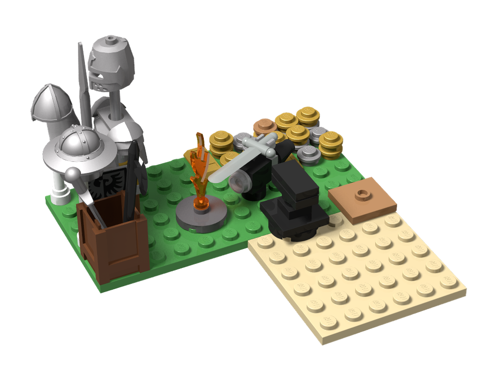 LEGO MOC Open Blacksmith by Palevin | Rebrickable - Build with LEGO