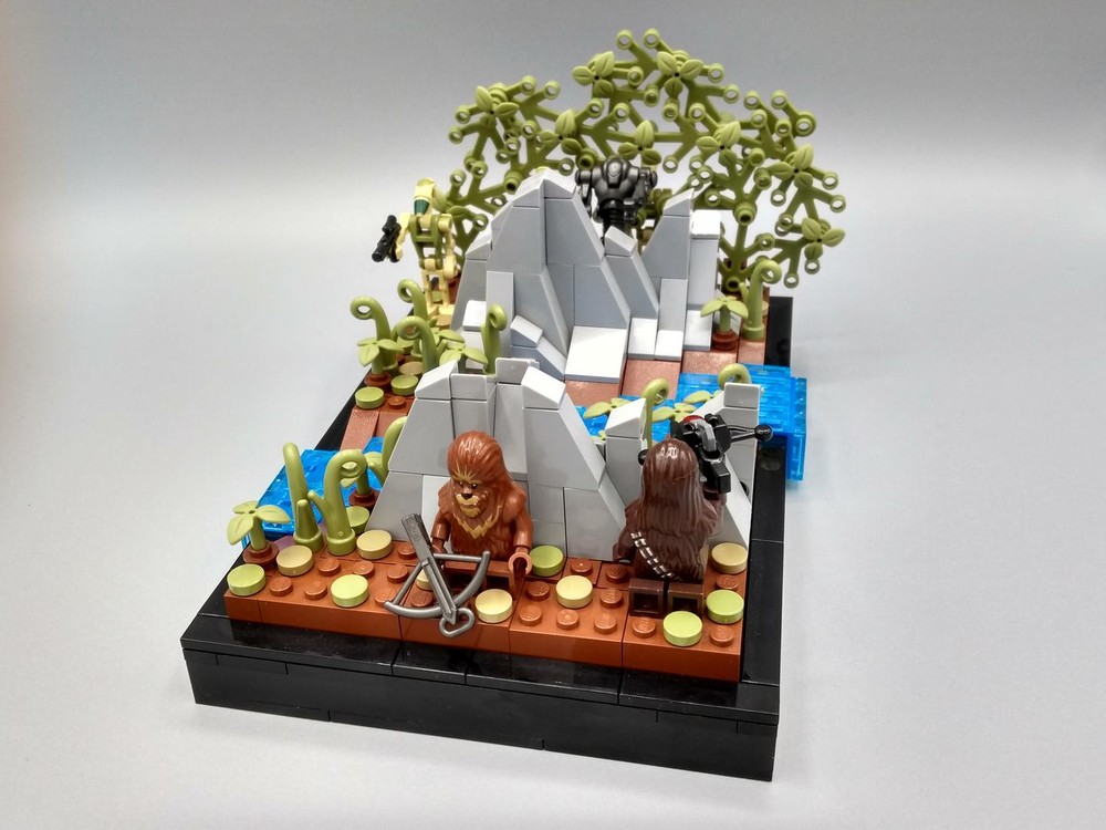 LEGO MOC-161402 Kashyyyk battle by User13 | Rebrickable - Build with LEGO
